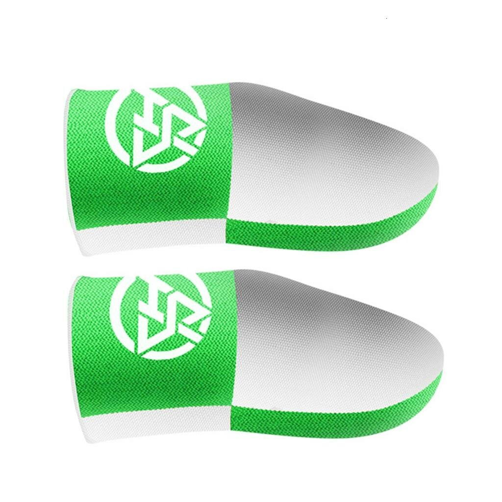 Гибкие игровые перчатки для пальцев, Зеленый