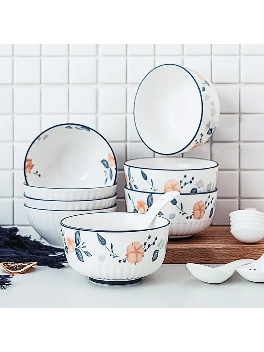 Набор посуды Femi Life Yin Hua Yue Yu, 16 шт, керамика