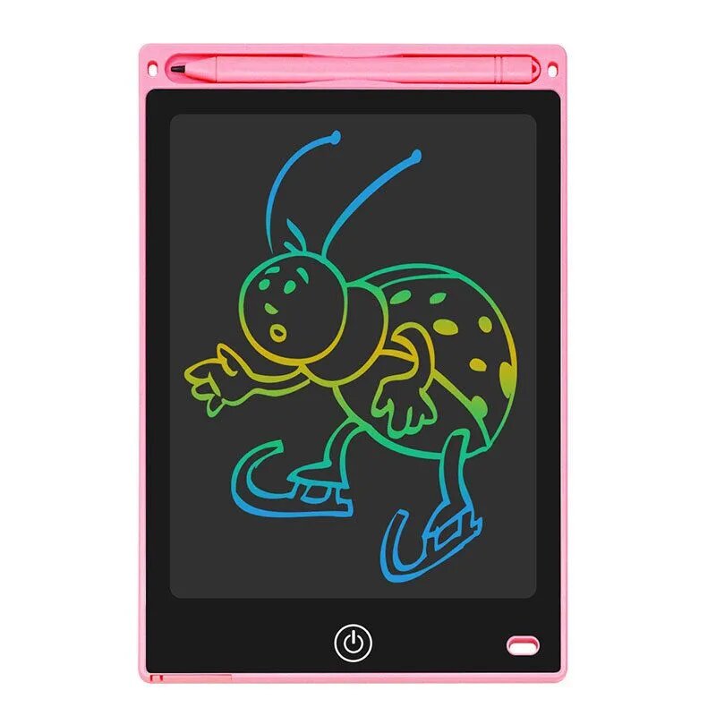 Прозрачная ЖК-доска для письма в один клик, ЖК-защита глаз, ручная доска для рисования, 8,5-дюймовая, 10-дюймовая, 12-дюймовая детская ЖК-доска для письма