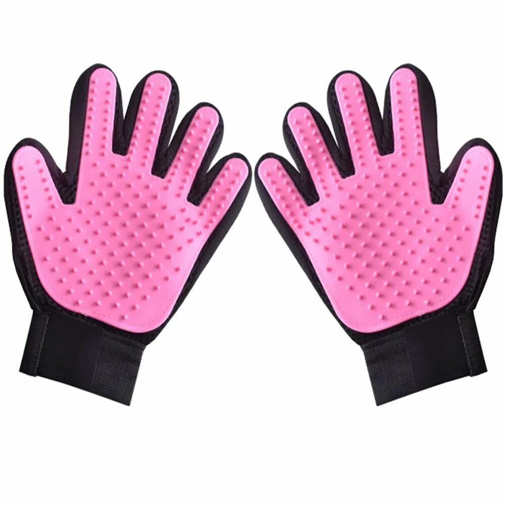 Перчатки для ухода за домашними животными, щетки для щадящей линьки кошек, рукавицы для удаления шерсти домашних животных для собак, перчатки для мытья длинношерстных и короткошерстных собак и кошек