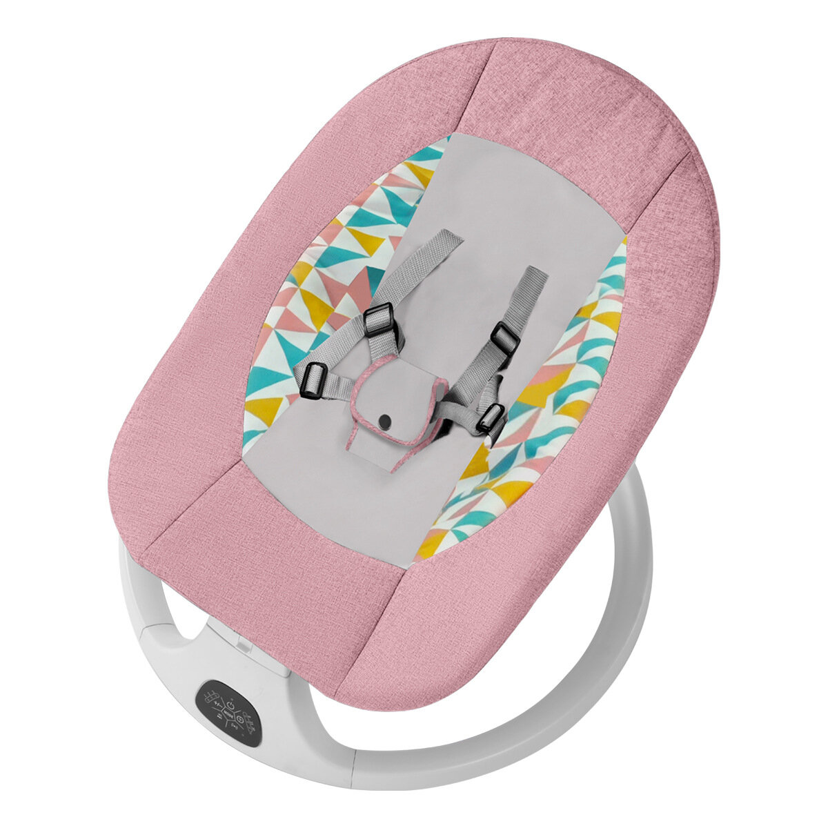 Кресло-качалка для младенцев, многофункциональная электрическая колыбель, кровать-качалка для новорожденных, интеллектуальный успокаивающий артефакт для младенцев