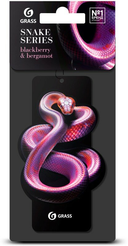Ароматизатор воздуха картонный GRASS ST1457 Blackberry & Bergamot