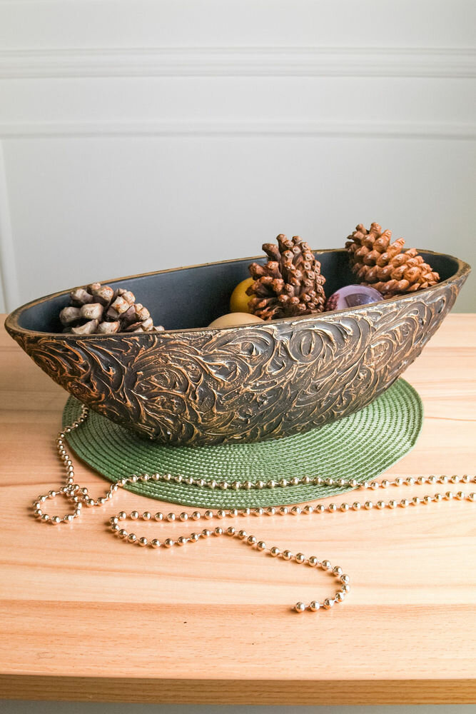 Блюдо-чаша бихар, керамика, 48х19 см, Edelman 1157527