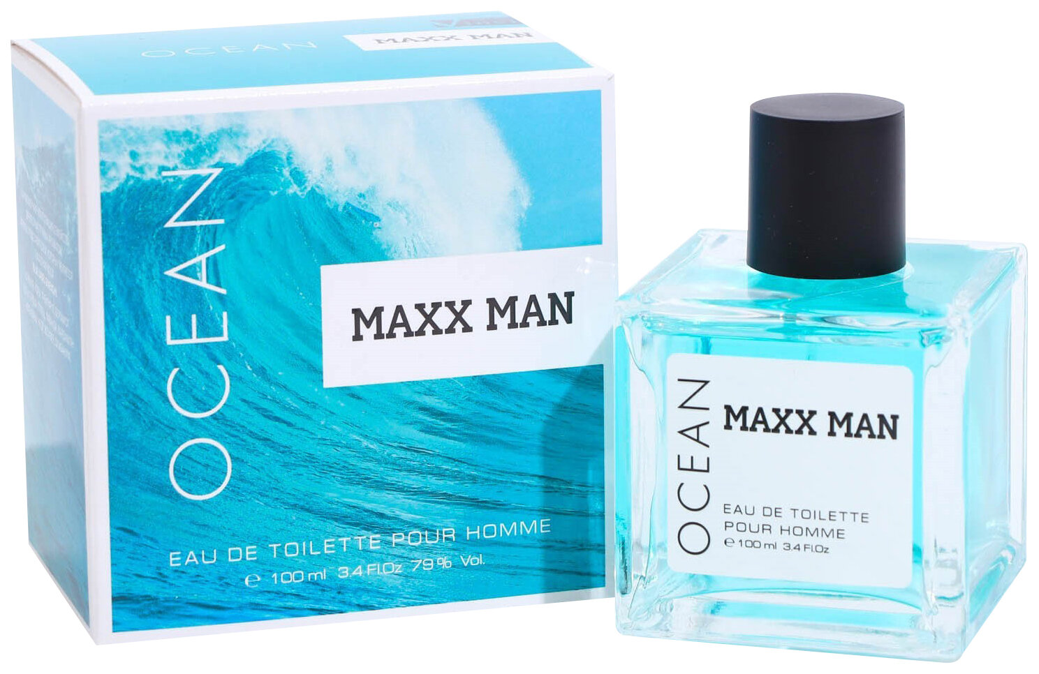 Туалетная вода Delta Parfum "Maxx Man Ocean", мужская, 100мл