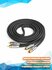 Аудиокабель RCA–RCA, серебро - 3m
