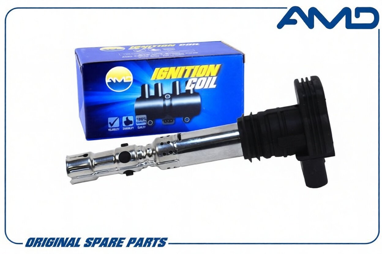 Катушка зажигания SKODA Octavia 1U2, 1,8, 1,8T, 1996-, VOLKSWAGEN Golf IV, Golf V, Passat V 3B3, 1,8