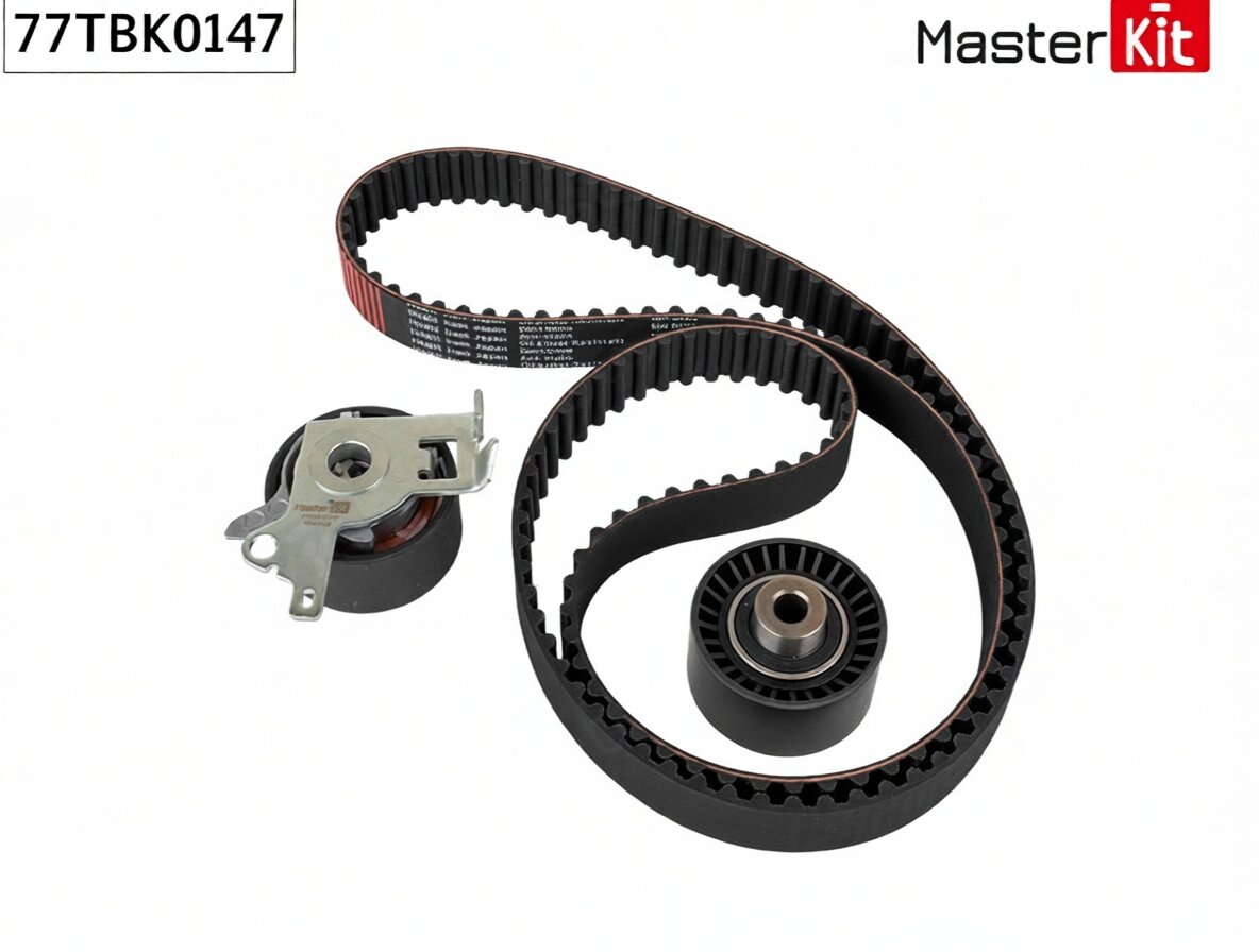Комплект ремня ГРМ Peugeot 307 (3A/C) 2000 - 77TBK0147 MasterKit арт. 77TBK0147