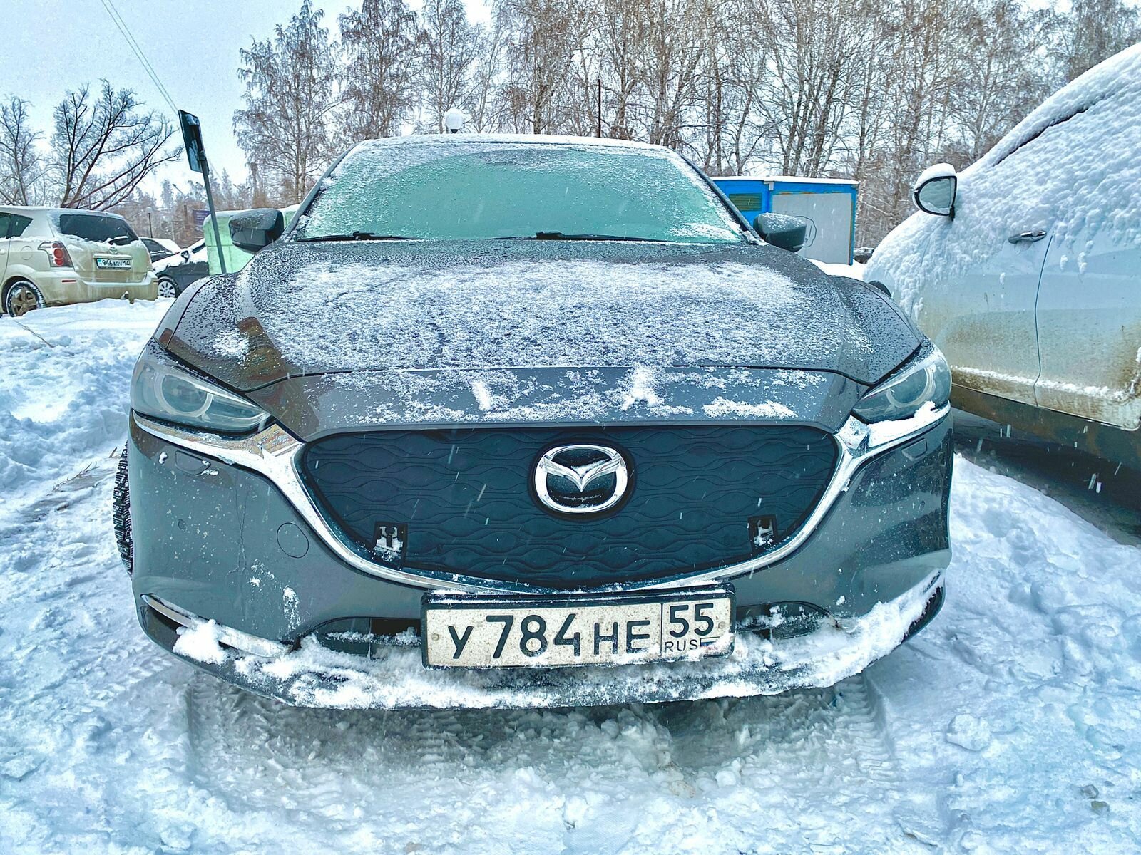 Утеплитель радиатора Экономия топлива Mazda 6 мазда 6 (2018 -н. в.) (GJ) рестайлинг С парктрониками