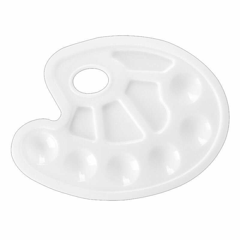 Палитры для подносов для красок, пластиковые поддоны для детей, школьников, взрослых, краски для художественного проекта, акварельная живопись