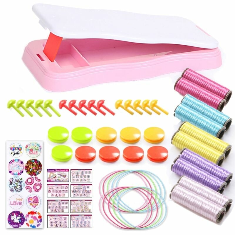 Браслеты дружбы, рукоделие, инструмент для изготовления струн, детские дорожные подарки на день рождения девочек-подростков