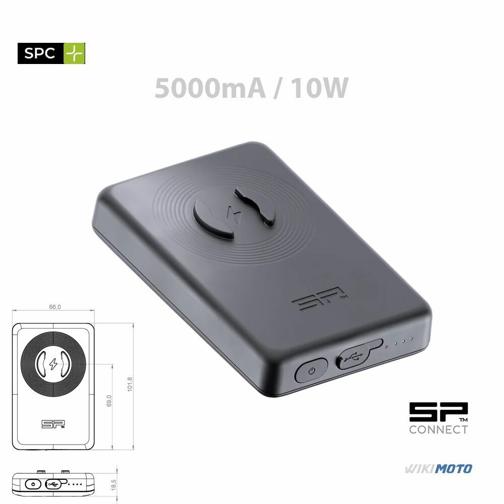 Беcпроводной Powerbank SP Connect SPC+ 5000mAh