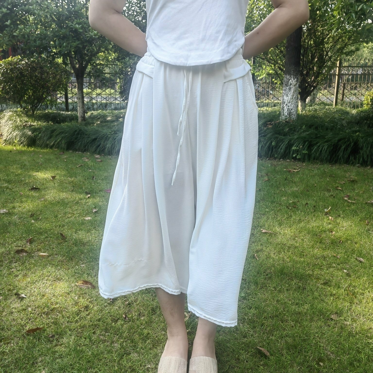 Брюки кюлоты