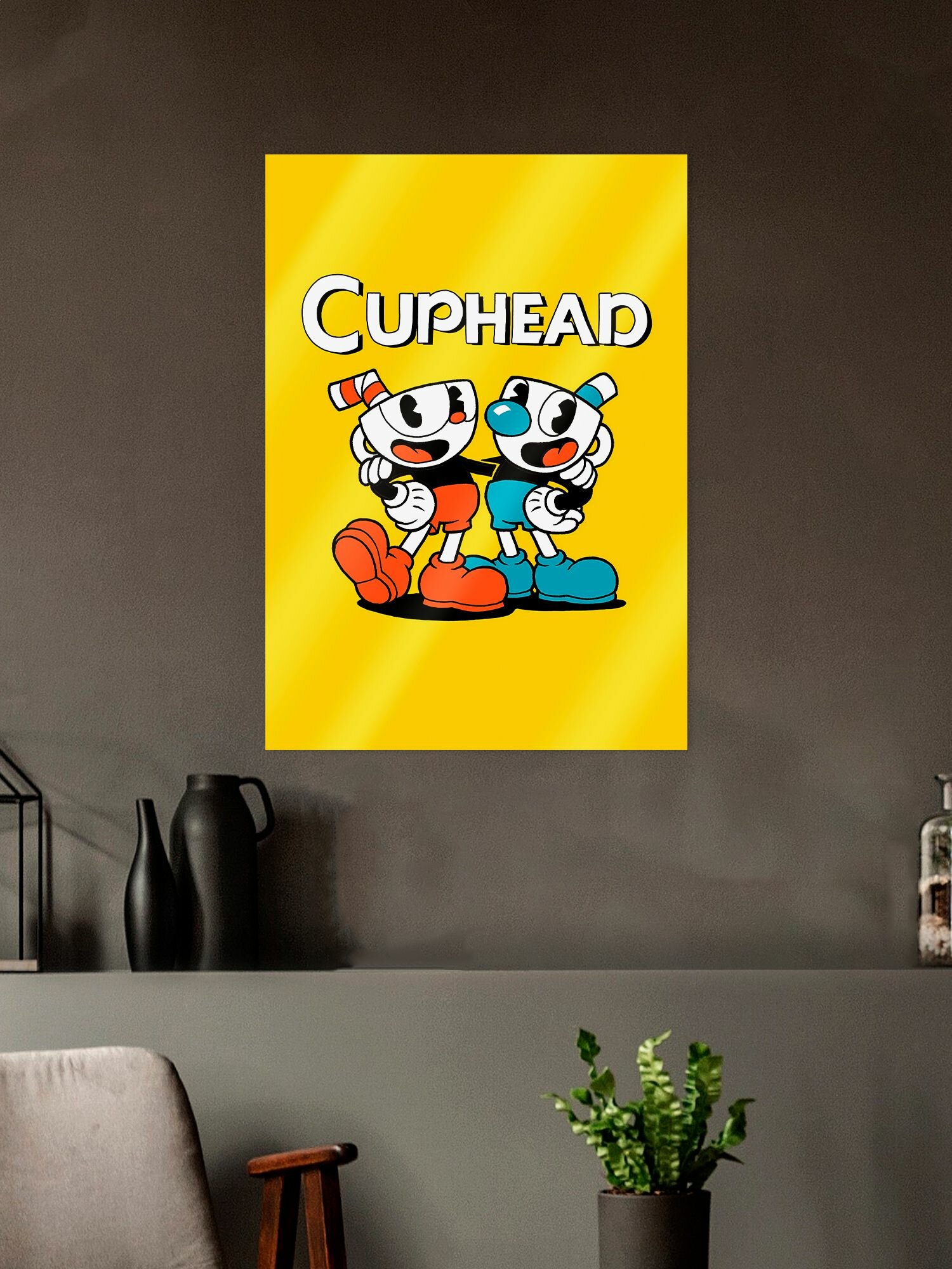 Постер на стену интерьерный Cuphead — фото 1