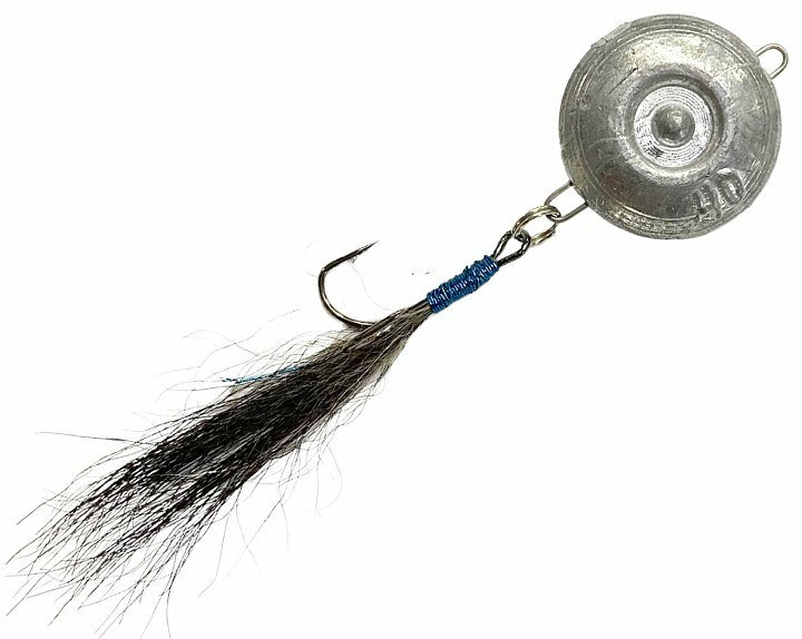 Уловка Пуговица блесна с мухой 40 г для спиннинга, универсальная приманка для рыбалки