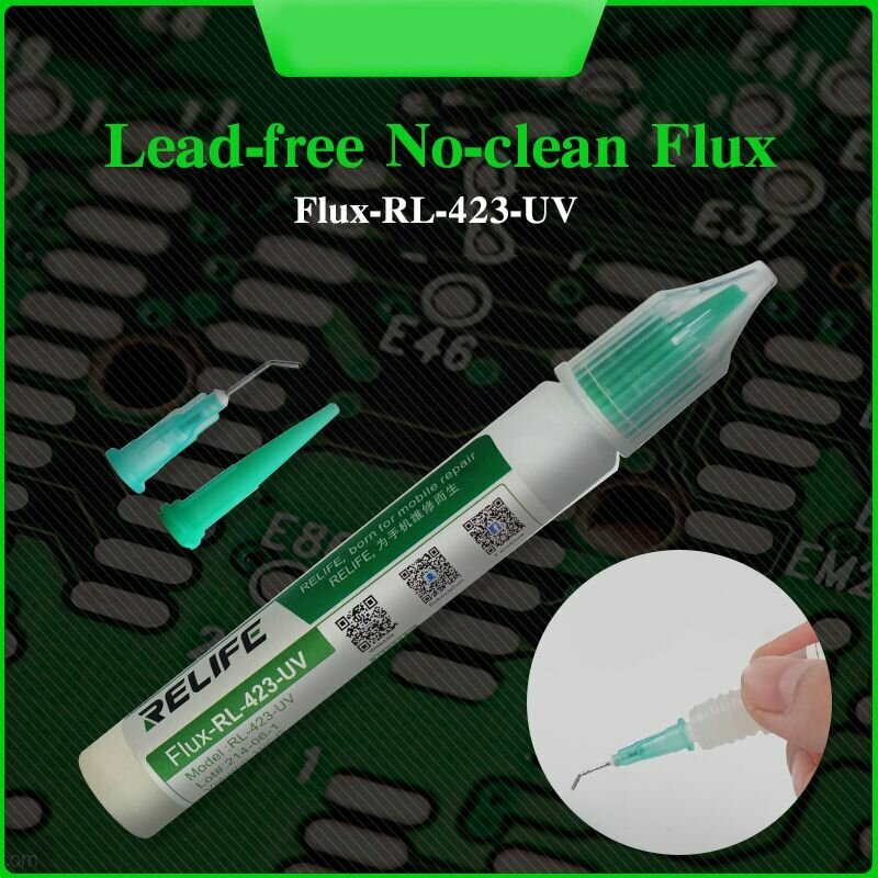 Флюс RELIFE RL-423-UV 10г жидкий