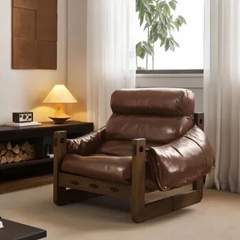 Козетка, механизм Реклайнер, 64х95х75 см, коричневый