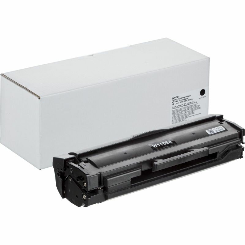 Тонер-картридж Retech Черный, для HP Laser 107a, 135a, 137fnw (W1106A)