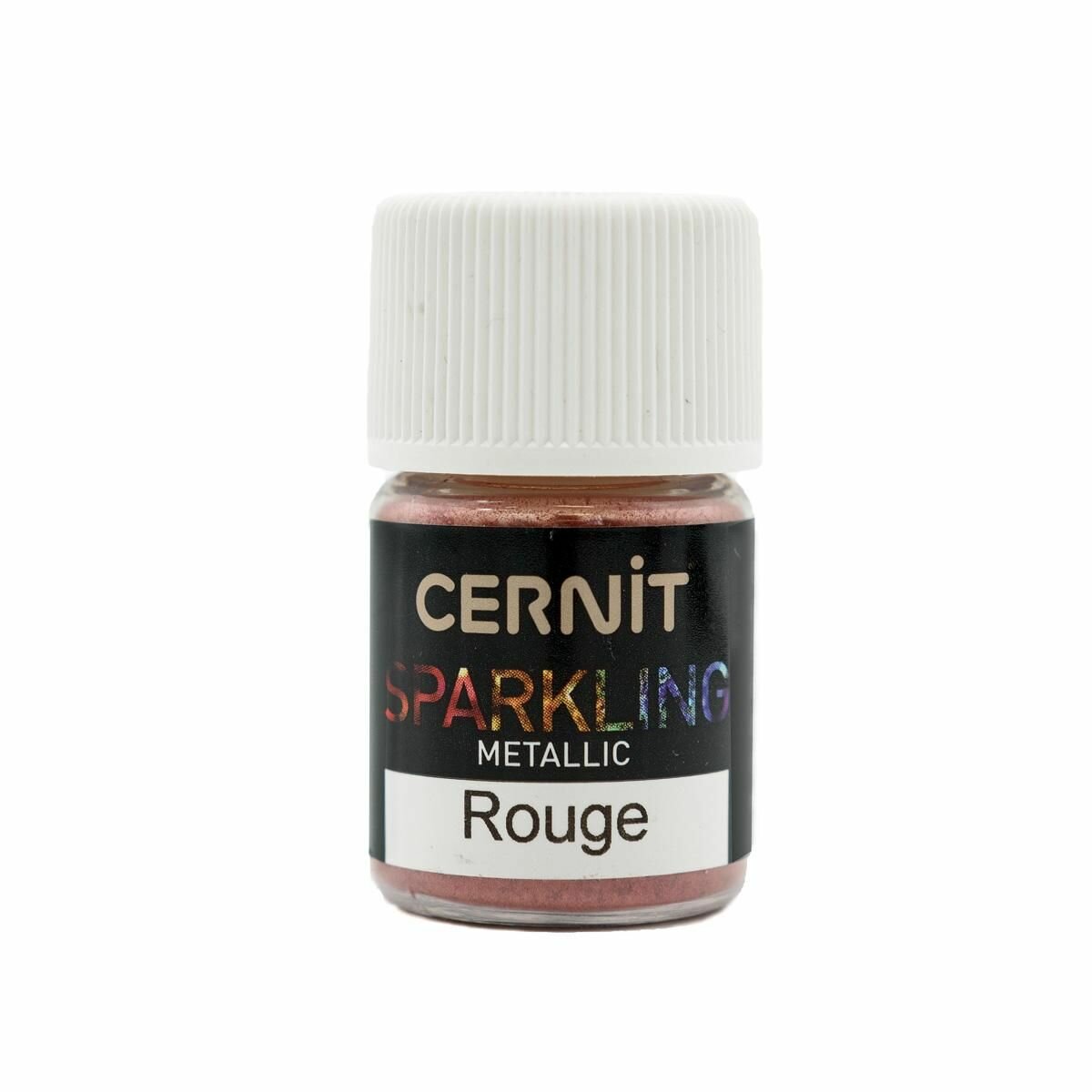 Мика-порошок Cernit "Sparkling Powder", слюда, металлик, цвет 400, красный, CE6100003, 3 г