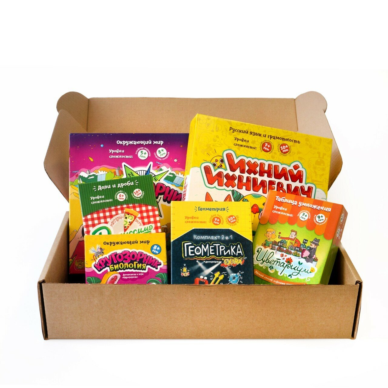 Набор настольных игр Банда умников Обучающий: Игры отличника (УМ510)