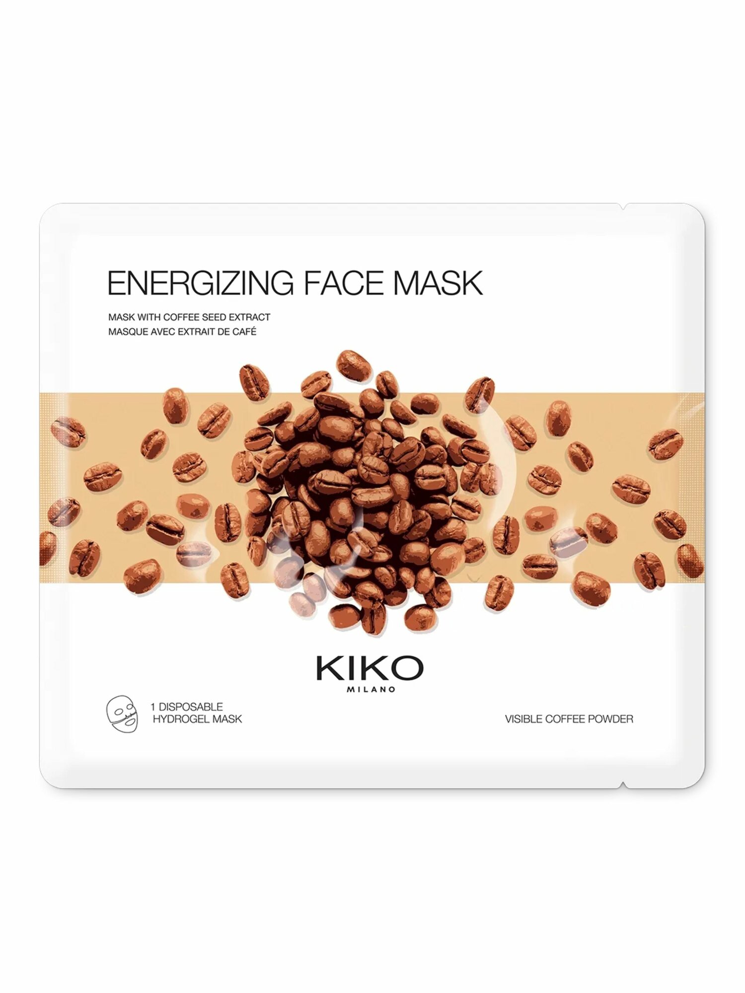 KIKO MILANO Увлажняющая гидрогелевая маска для лица Energizing Face Mask