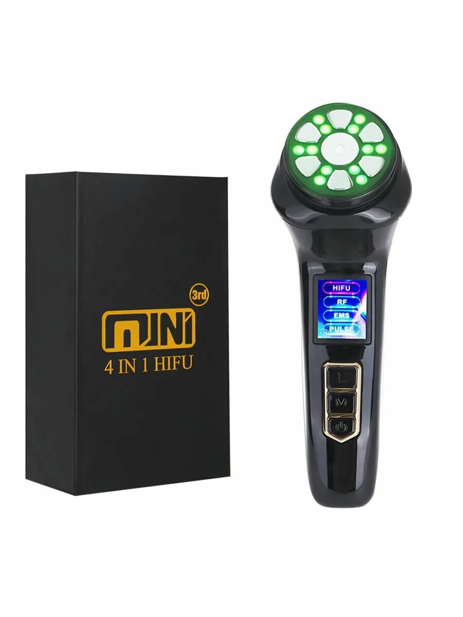 Аппарат для лица Beauty Star 4в1 HIFU EMS RF микротоки