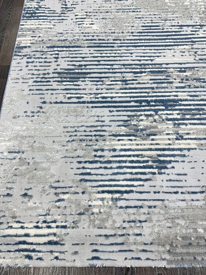 Ковер, Прямой, Серый, Голубой, Белый, Современный, на пол, в гостиную, спальню, в ассортименте (80 см. на 150 см.)