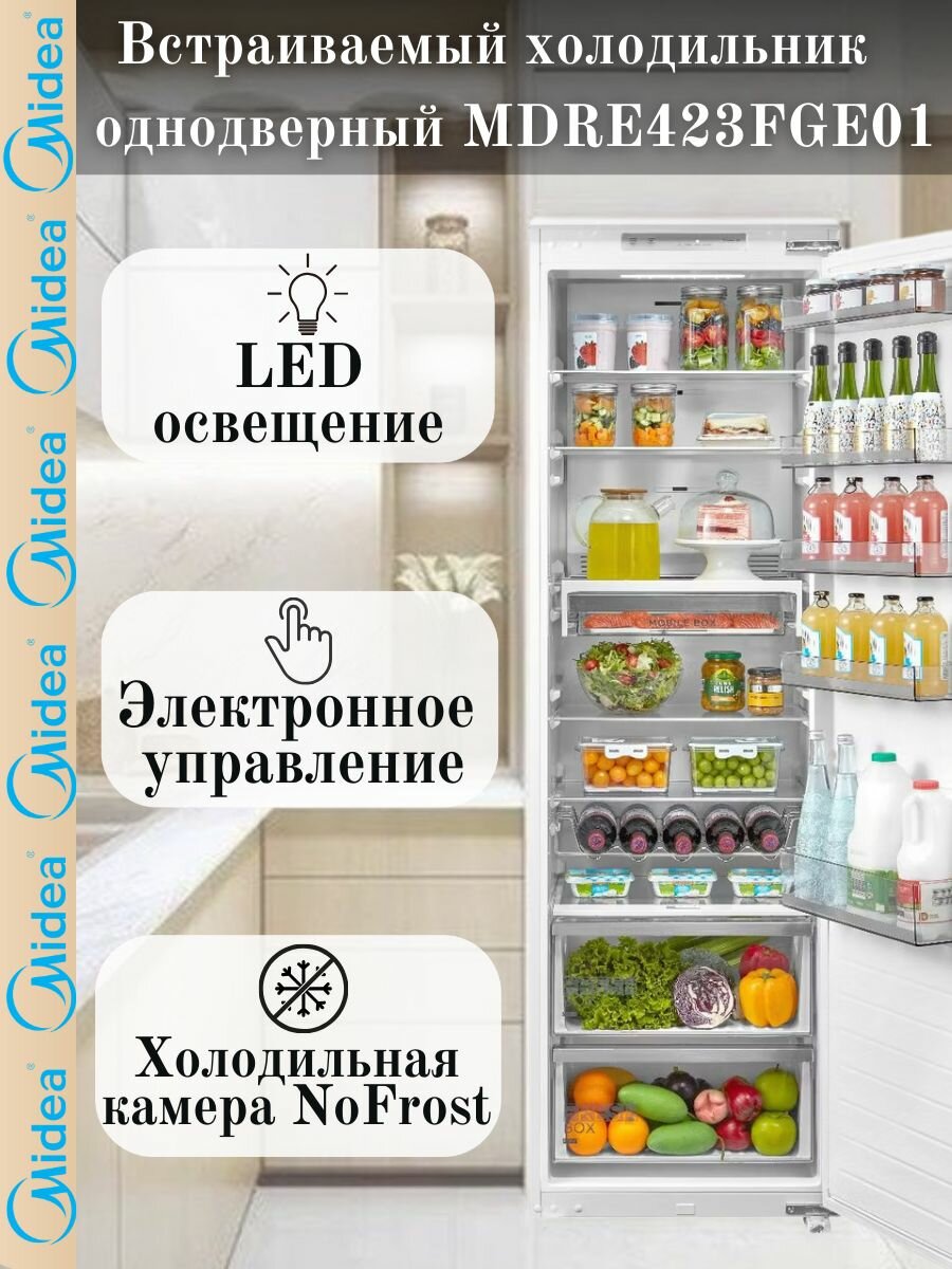 Холодильник Midea MDRE423FGE01