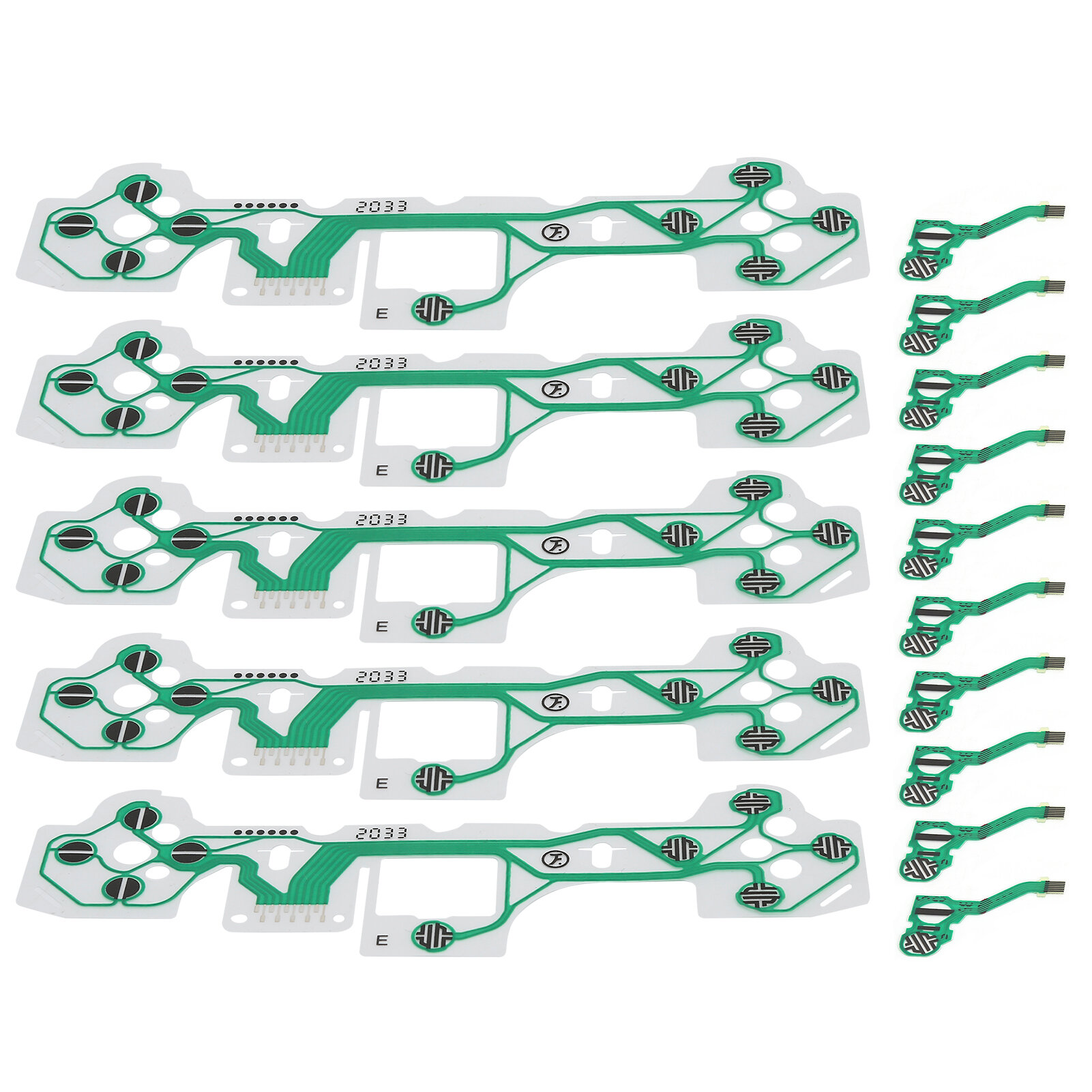 Гибкий плоский кабель, 5 шт. FPC для ручки геймпада PS5, запасная часть, совместимая с ручкой контроллера Sony PlayStation 5