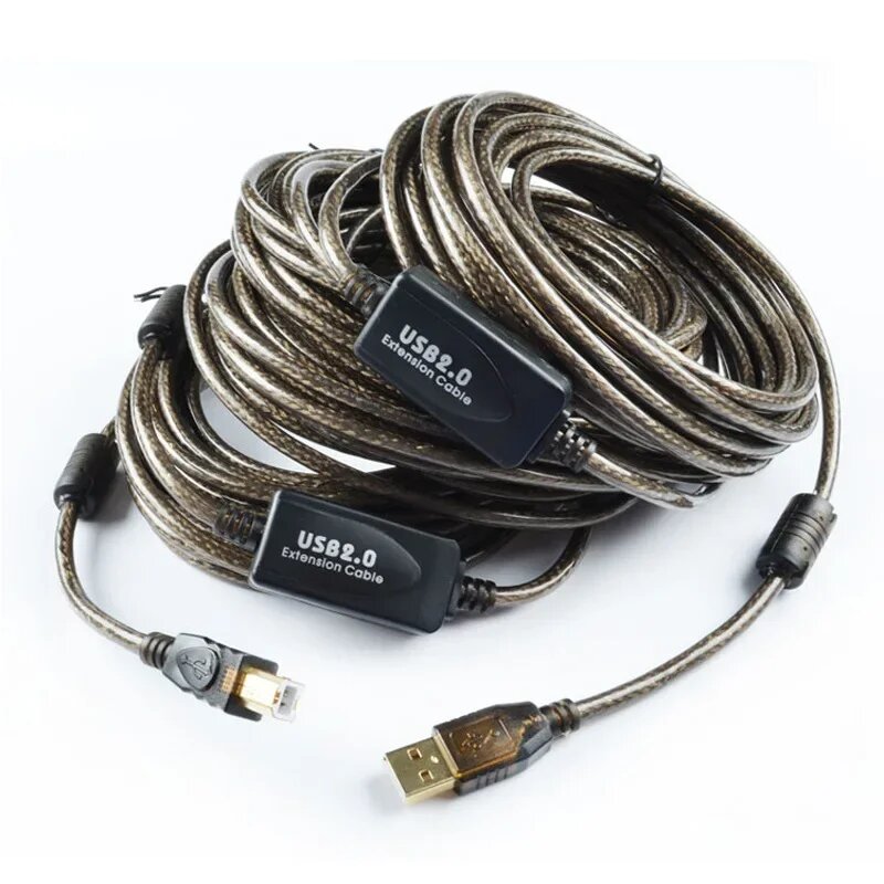 USB кабель с усилителем CY 10/15/20/25 м 15M