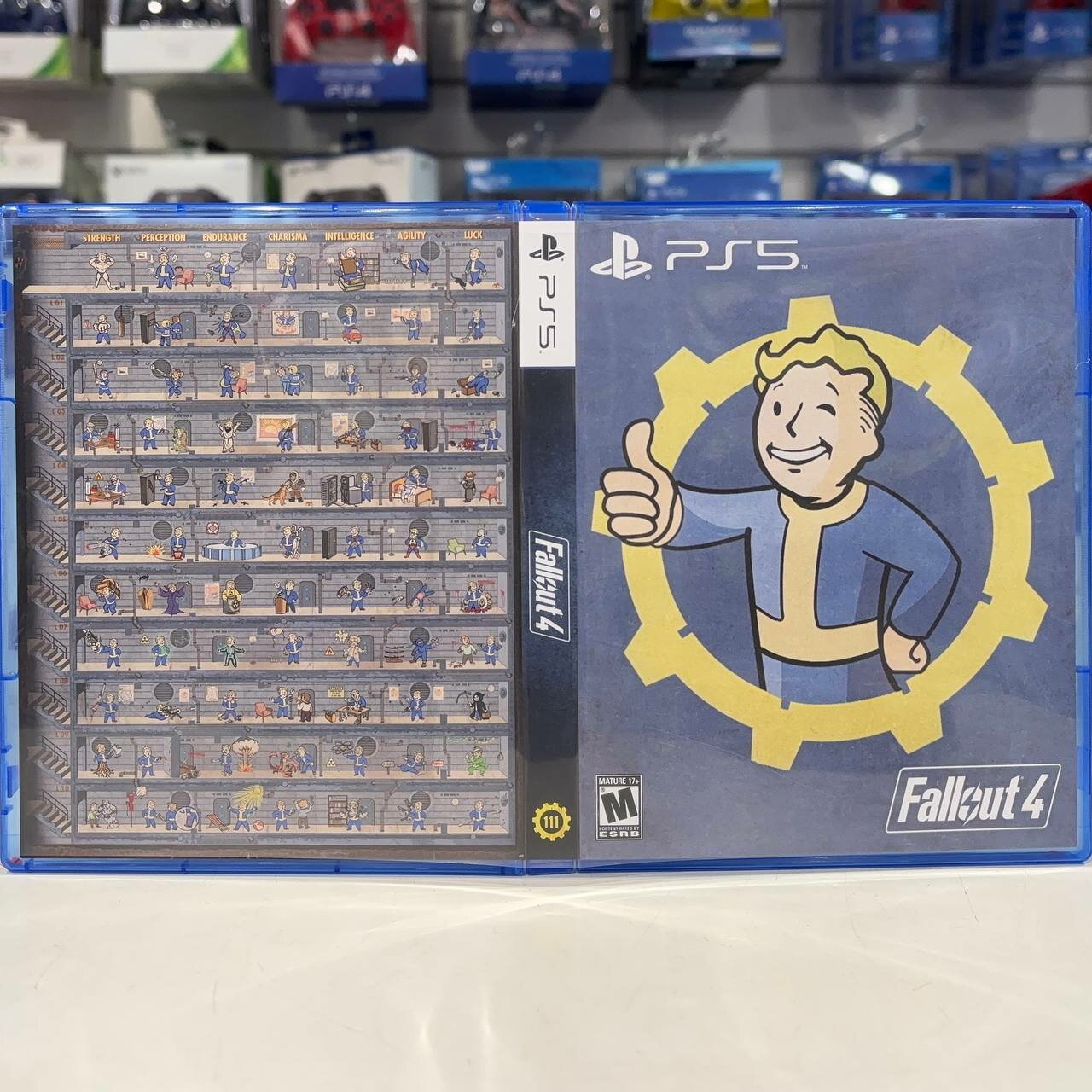 Игра "Fallout 4" PS5 - Кастомная обложка для диска №4