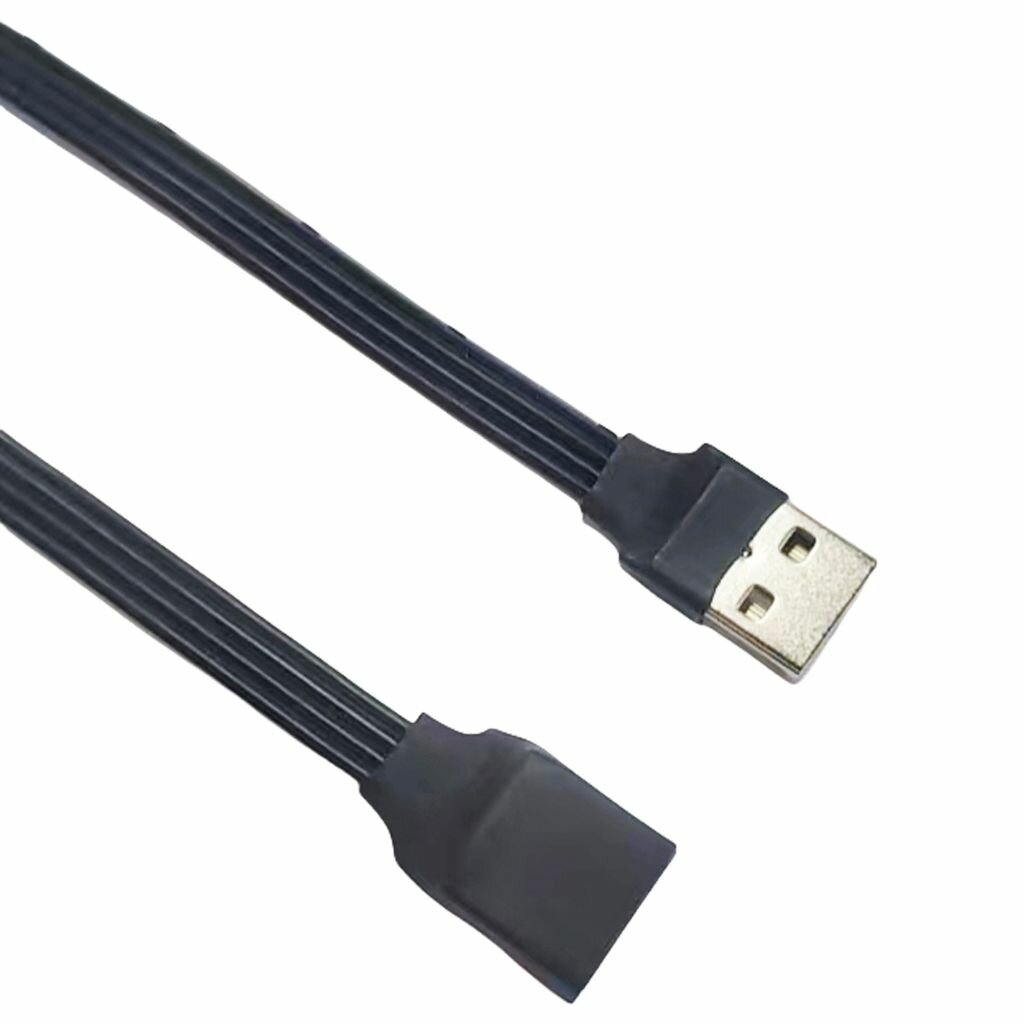 Удлинительный кабель USB 2.0 папа-мама 60 см прямой USB-мама-USB