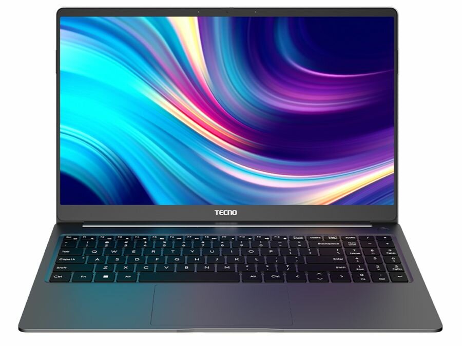 Ноутбук Tecno Megabook T1 T15RA 15.6", Core i5-13420H, 16GB DDR4, 512GB SSD, Intel UHD, Windows 11, grey (4894947013201)