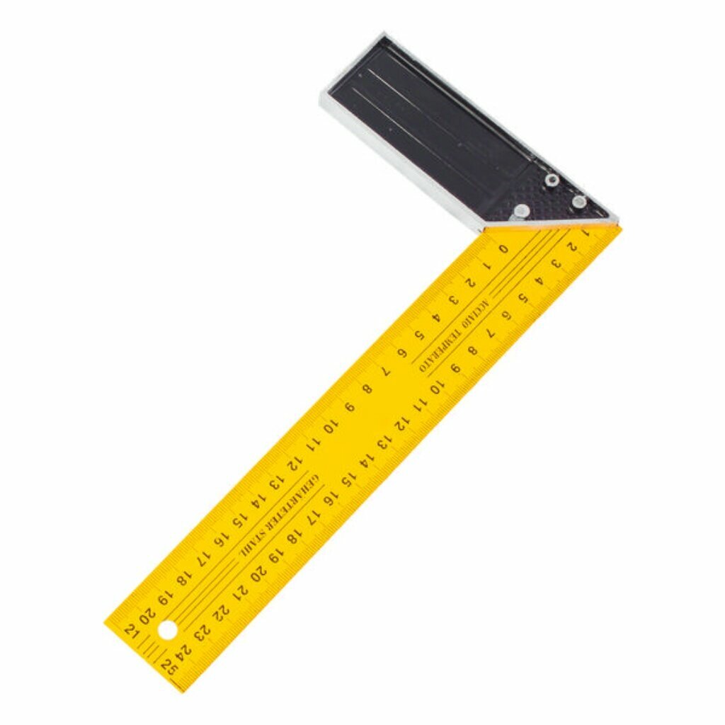 Угольник строительный 250 мм металл РемоКолор 15-3-250/250250