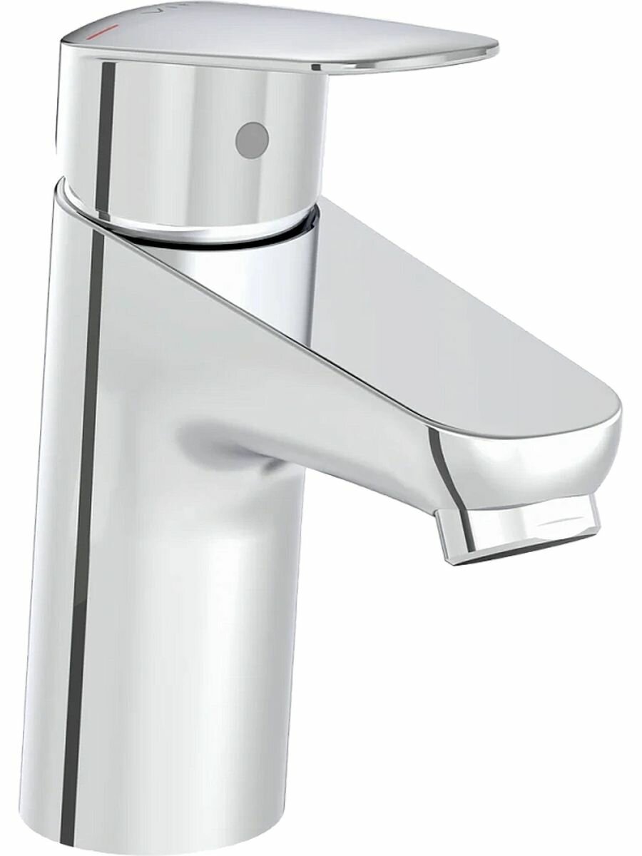 Смеситель для раковины VitrA Flow Round, однозахватный, низкий излив 80мм, хром A42923EXP