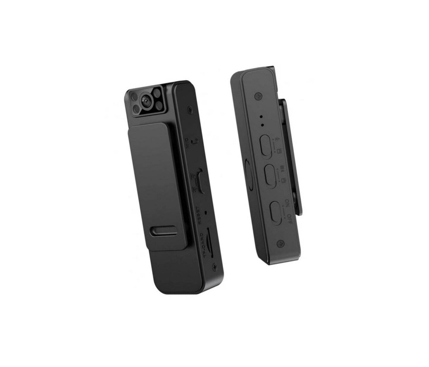 Нагрудная FullHD видеокамера ДжиЭмСи Мод: ФС-03 для деловых встреч и переговоров. Невидимая ночная подсветка, FullHD видео, микрофон.