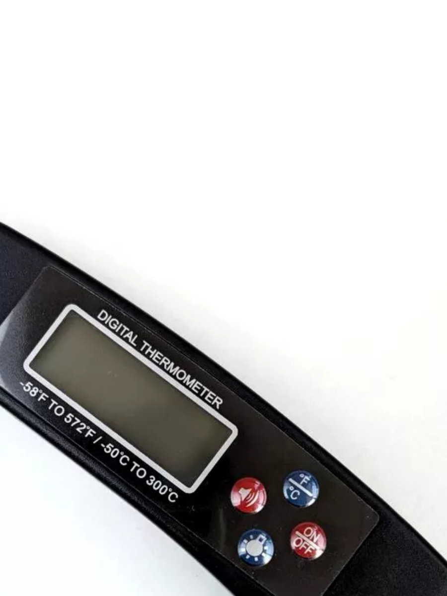 Термометр BBQ говорящий кулинарный складной со стальным щупом