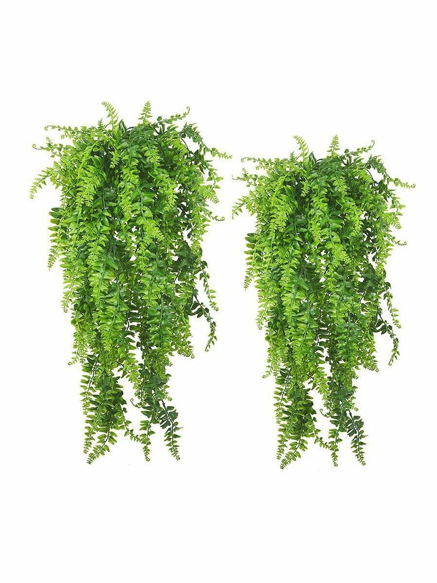 Искусственные цветы ампельная лиана и монстера 80 см для декора дома и улицы без ухода