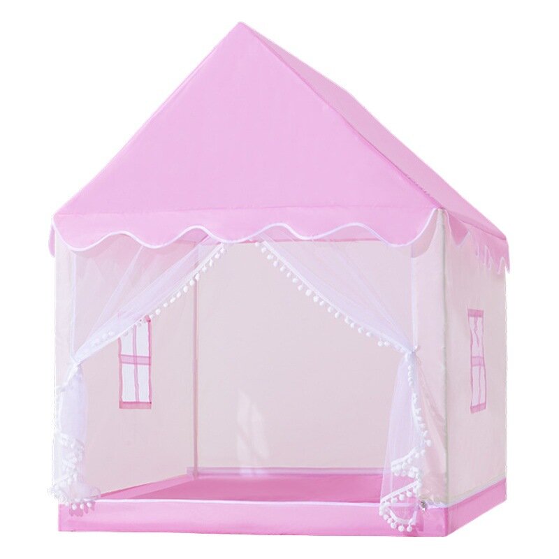 Игровой домик "Индийский домик принцессы", синий и серый, оксфордская ткань