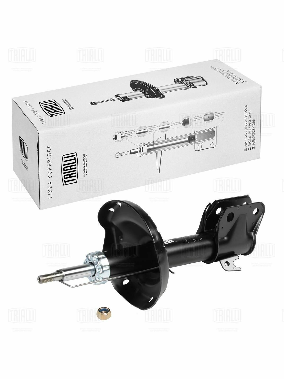 Амортизатор (стойка) передний правый масляный TRIALLI AG22357 для Subaru Impreza