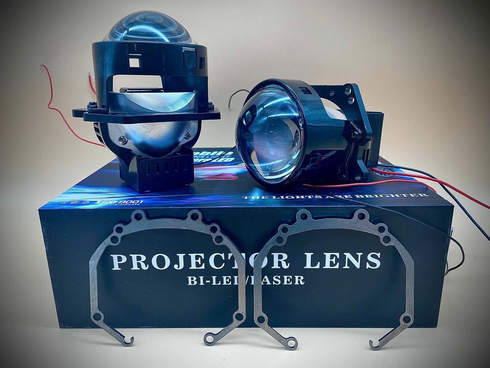 Би лед Bi-led линз для Nissan X-Trail T31 2010-2015 / Светодиодные линзы на Икстрил