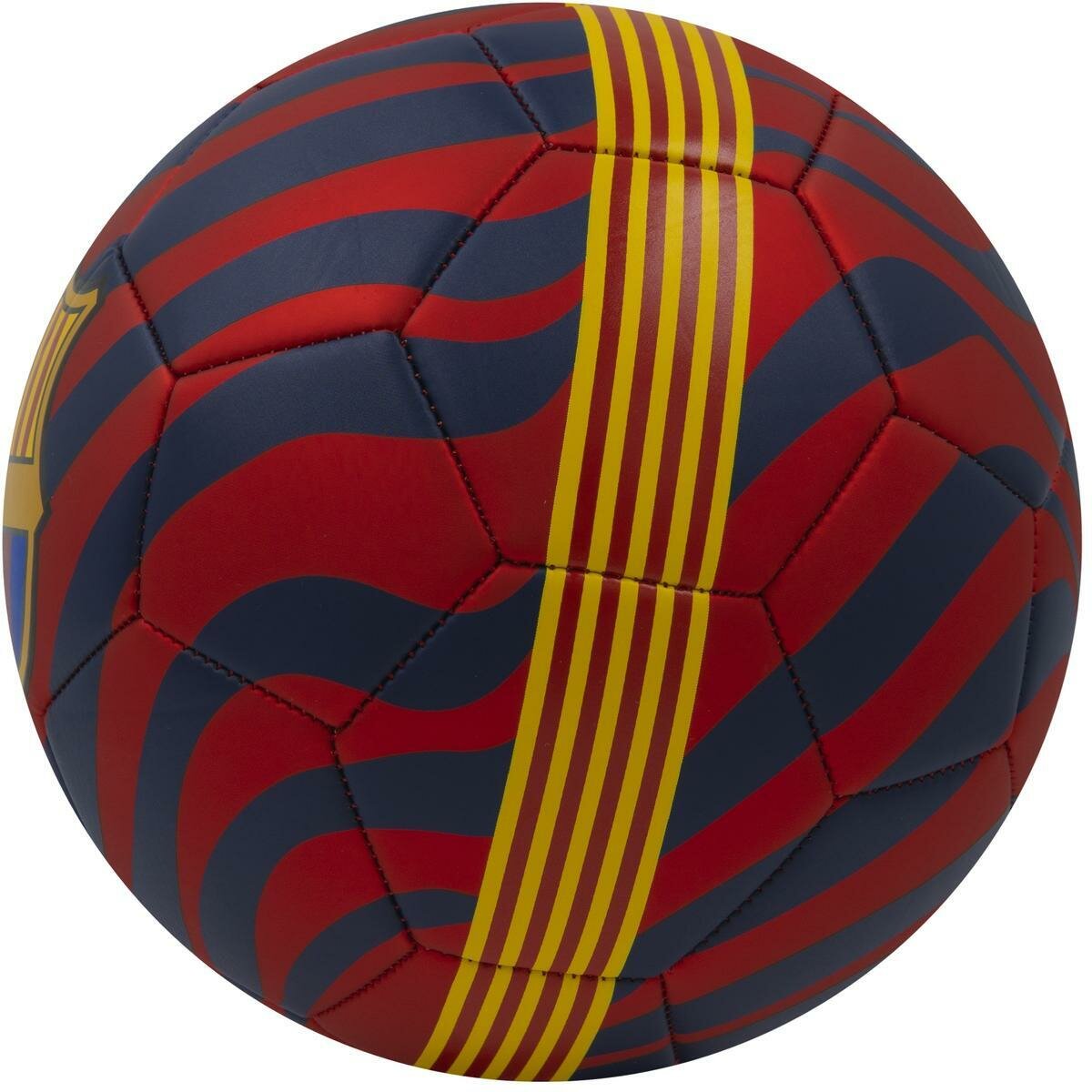 Футбольный мяч Decathlon FC Barcelona Swirl R.5, размер 5, темно-синий/красный