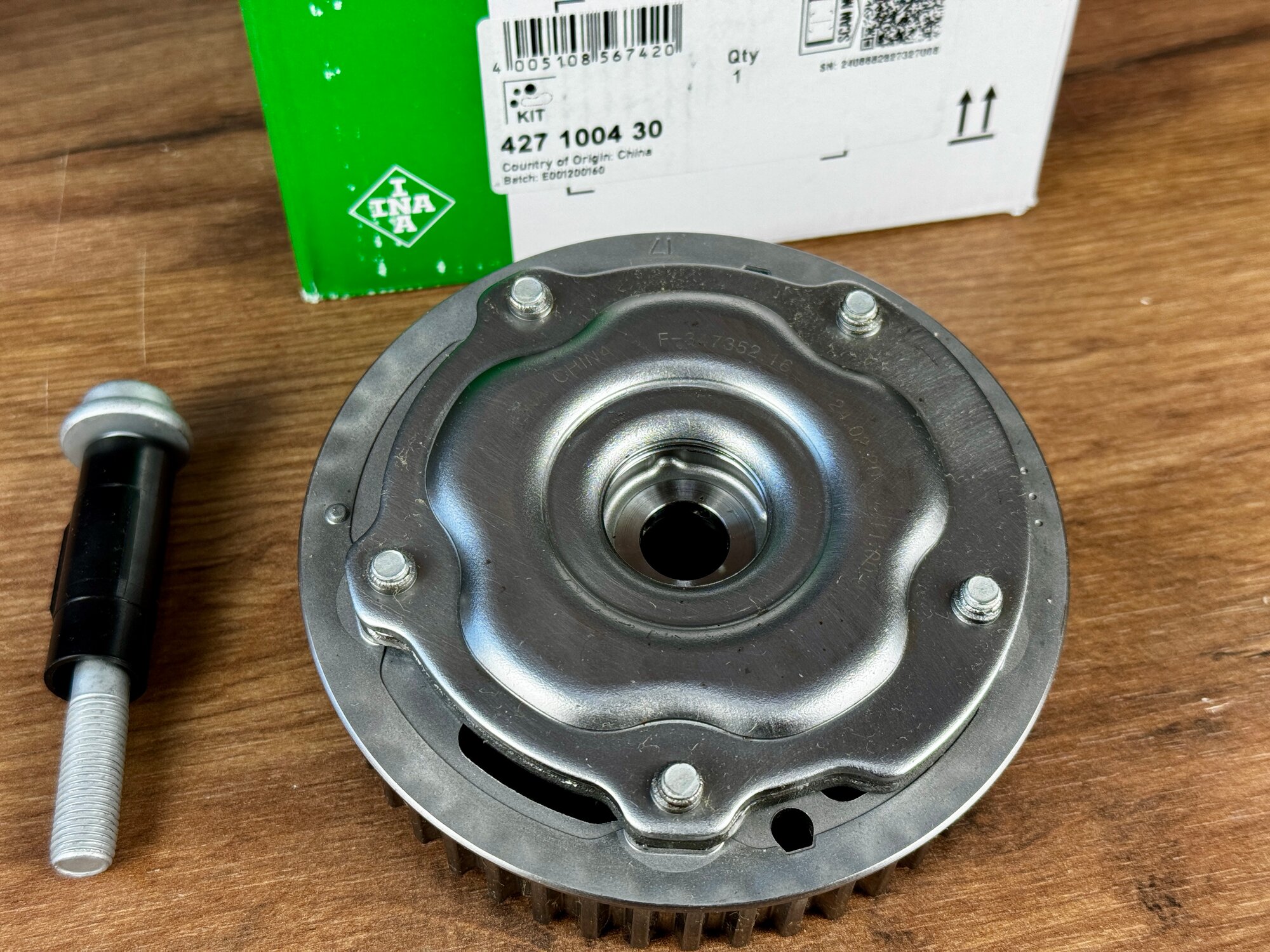 Шестерня распредвала муфта фазовращатель Впуск INA 427100430 Opel / Chevrolet 1.6 1.8 GM 55567049