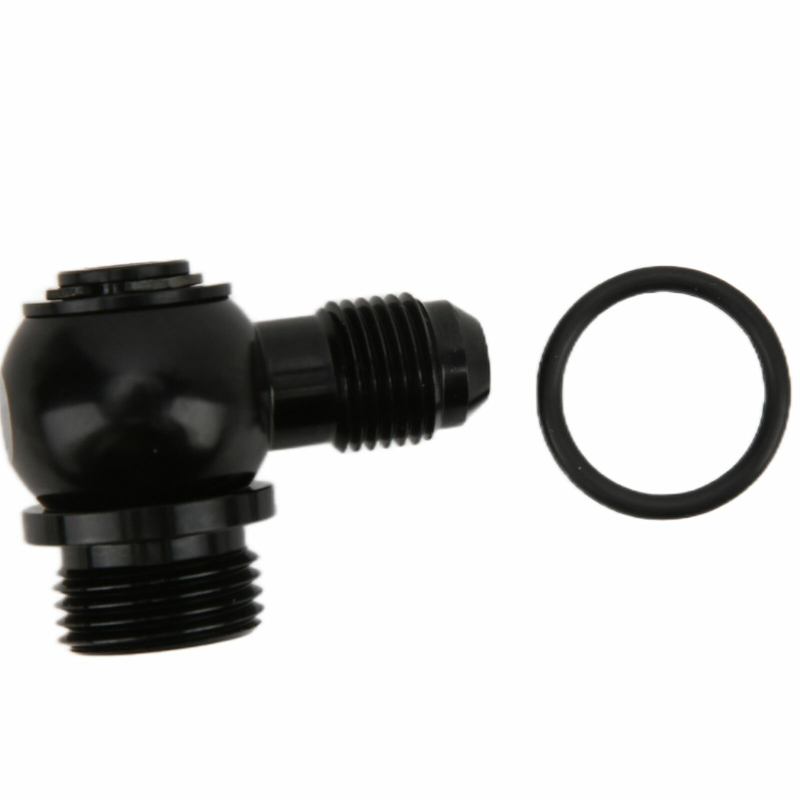 Адаптер AN-6 Banjo под ORB-8 3/4" UNF, алюминиевый фитинг для авто