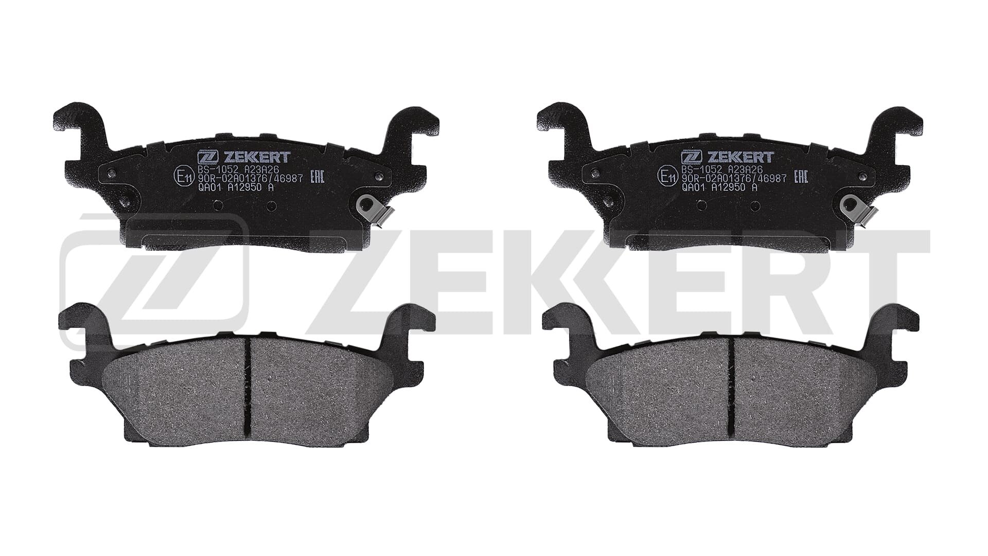 Колодки торм. диск. задн. Hummer H3 05-