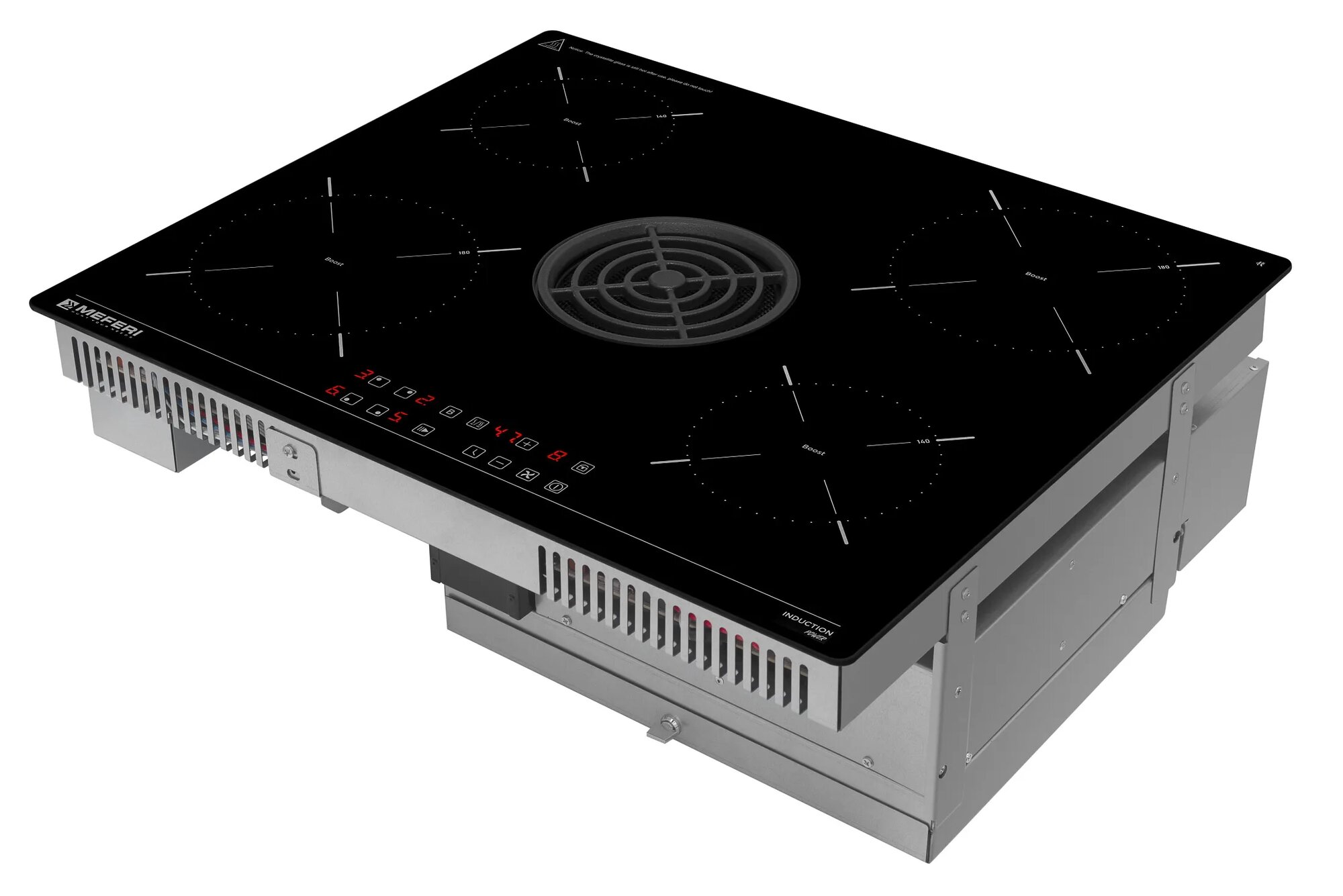 Встраиваемая индукционная варочная панель Meferi XSMART60BK Power