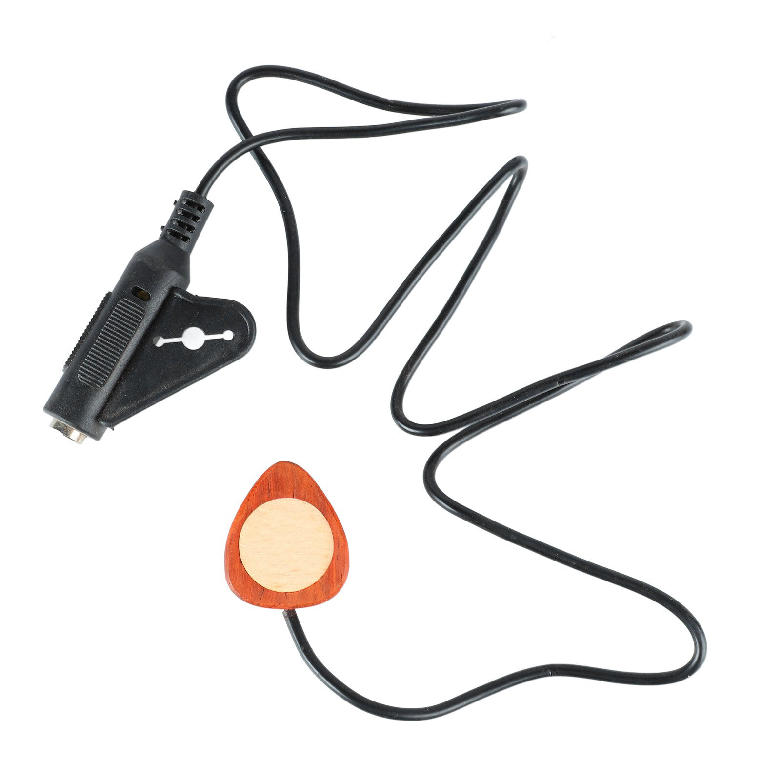 Пьезоэлектрический звукосниматель с контактным микрофоном в форме сердца для гитары, скрипки, укулеле, мандолины