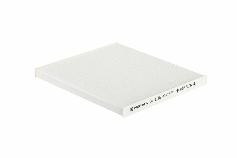 Фильтр салонный HYUNDAI Santa Fe III, Sonata VI, KIA Optima, K5, Optima III Nordfil арт. CN1116 OEM 971332W000