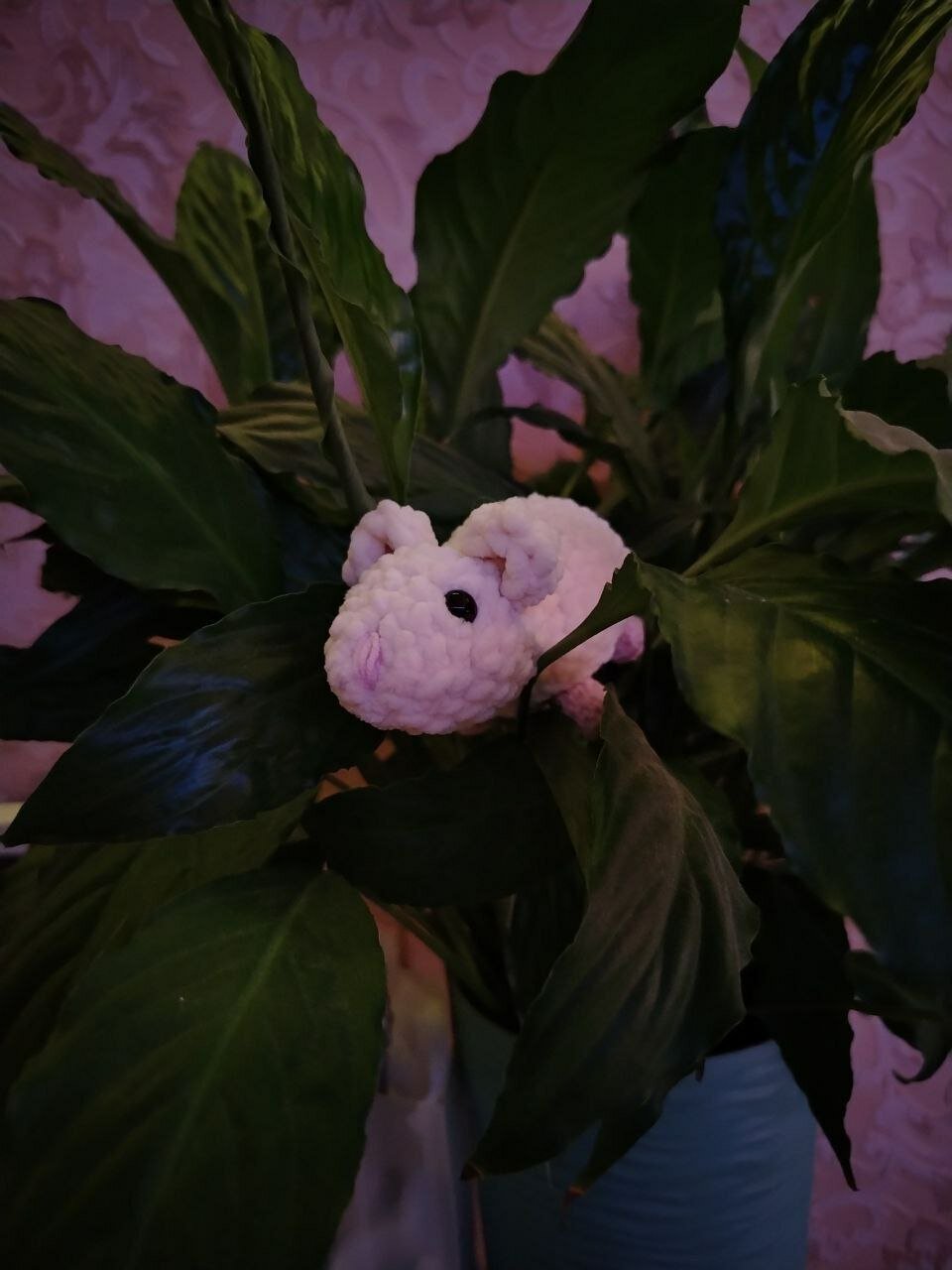 Мышка вязанная