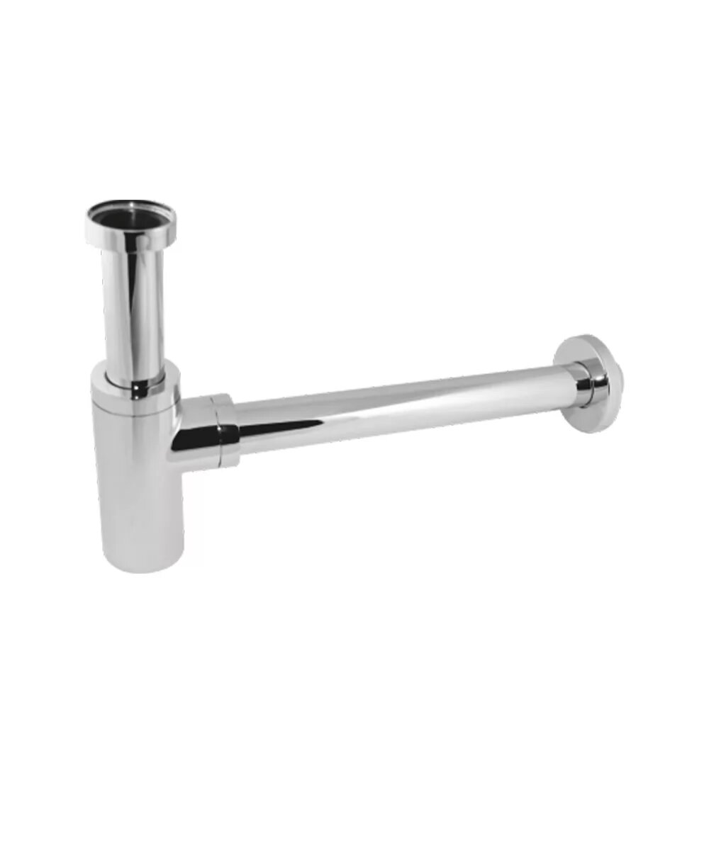 Сифон для раковины из латуни с регулировкой высоты Hansen H6602 цвет хром