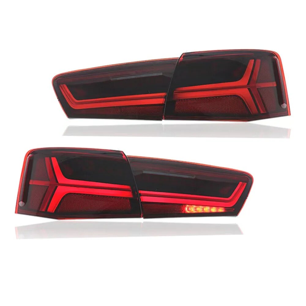 Подходит для Audi A6 A6L 2012 2013 2014 2015 S6 C7 светодиодный задний фонарь в сборе, обновленный дизайн, инструмент для динамического сигнала, автозапчасти